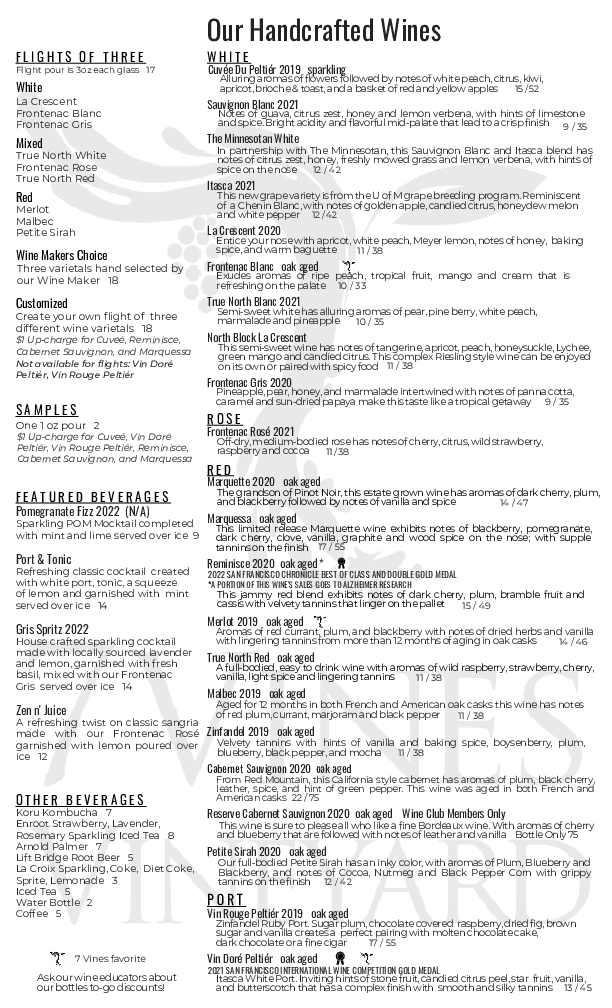 Visit - 7 Vines Vineyard | Winery | Minnesota