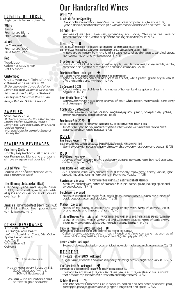 Visit - 7 Vines Vineyard | Winery | Minnesota